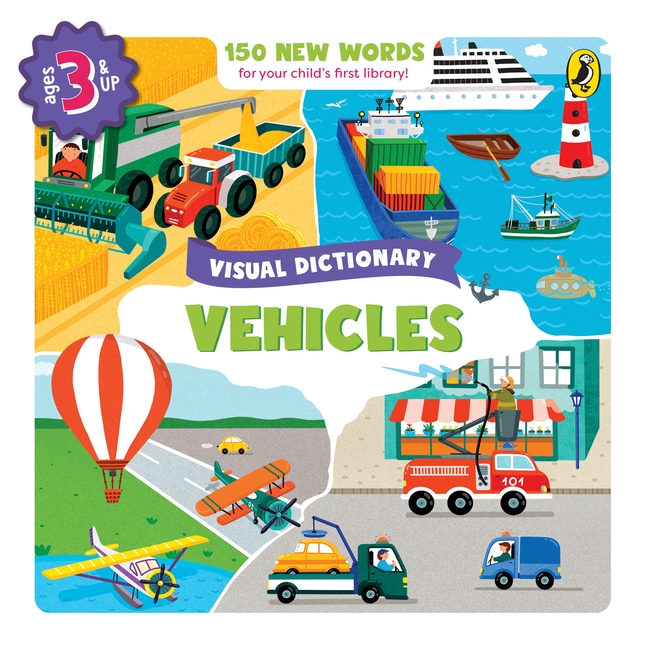 Visual Dictionary: Vehicles (Activity Books | Ages 3 and up | First ...